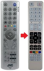 Afstandsbediening JVC Televisie - 123Afstandsbediening